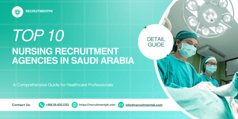 Top 10 nursing recruitment agencies in Saudi Arabia - Recruitmentpk
